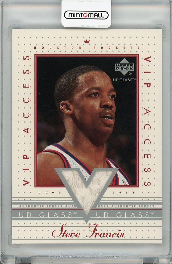 ミントモール / MINT 梅田店 / 2002-03 UPPER DECK UD Glass Steve Francis Game Used ...