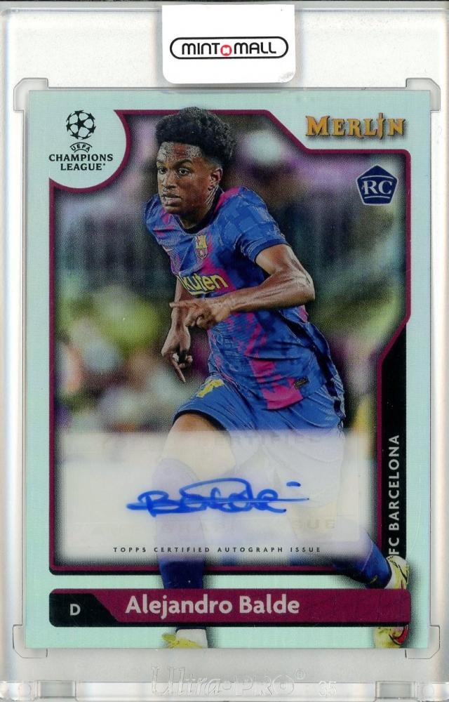 ミントモール / MINT 池袋店 / 2021-22 Topps Chrome Merlin Alejandro Balde Autograph