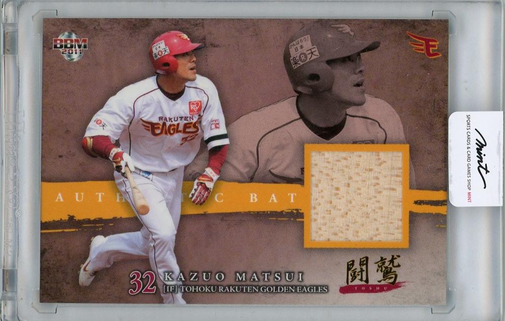 ミントモール / MINT 三宮店 / BBM 2011 東北楽天ゴールデンイーグルス 松井稼頭央 バットカード 198/200