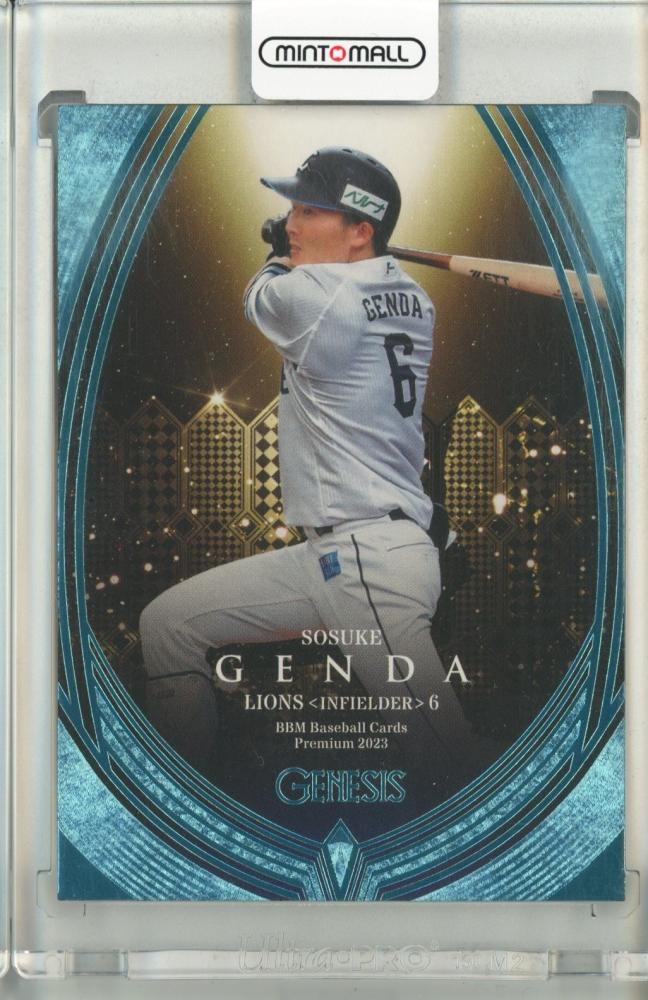 ミントモール / MINT 池袋店 / 2023 BBM GENESIS 埼玉西武 源田壮亮 レギュラー ライトブルー箔版 017/100