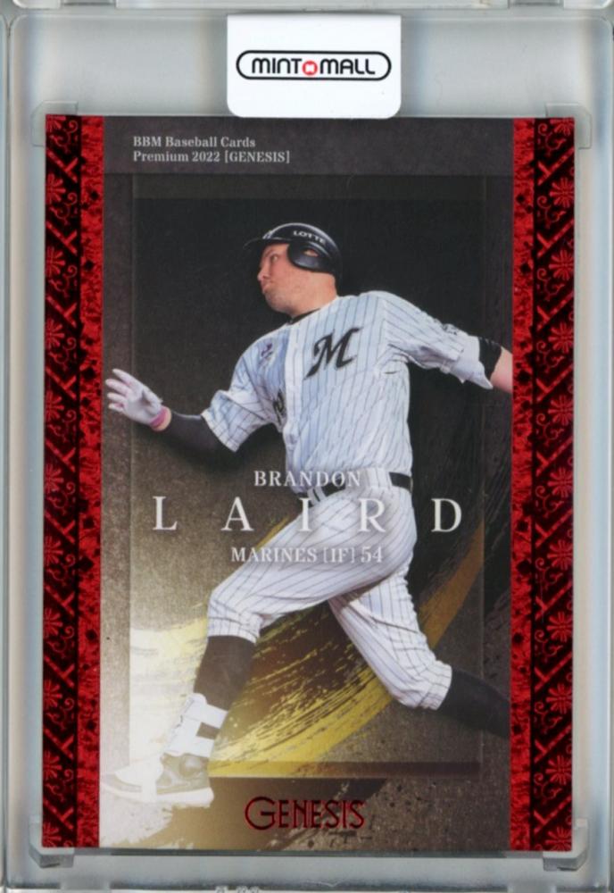 ミントモール / MINT 池袋店 / 2022 BBM GENESIS 千葉ロッテ レアード レギュラー 赤箔版 008/100