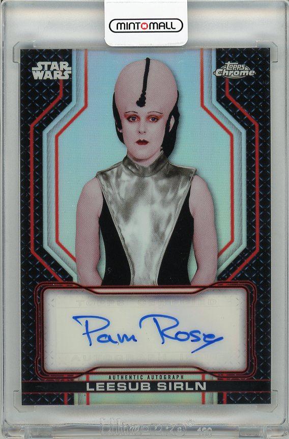 ミントモール / MINT 梅田店 / 2021 TOPPS Star Wars Chrome Pam Rose (As Leesub ...