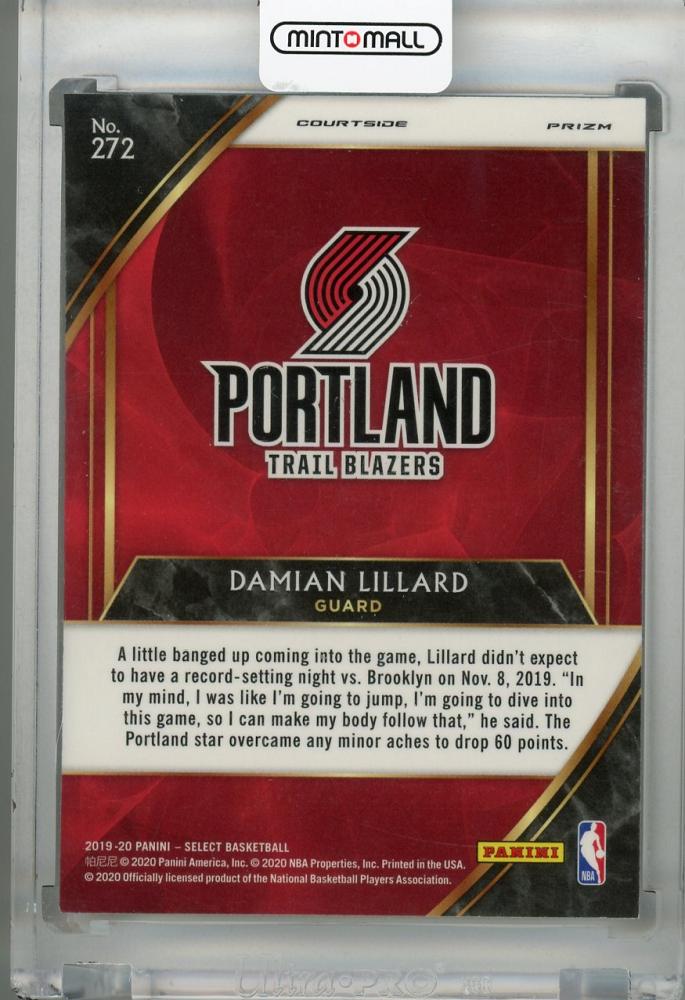 ミントモール / MINT 浦和店 / 2019-20 Panini Select Portland Trail Blazers Damian ...