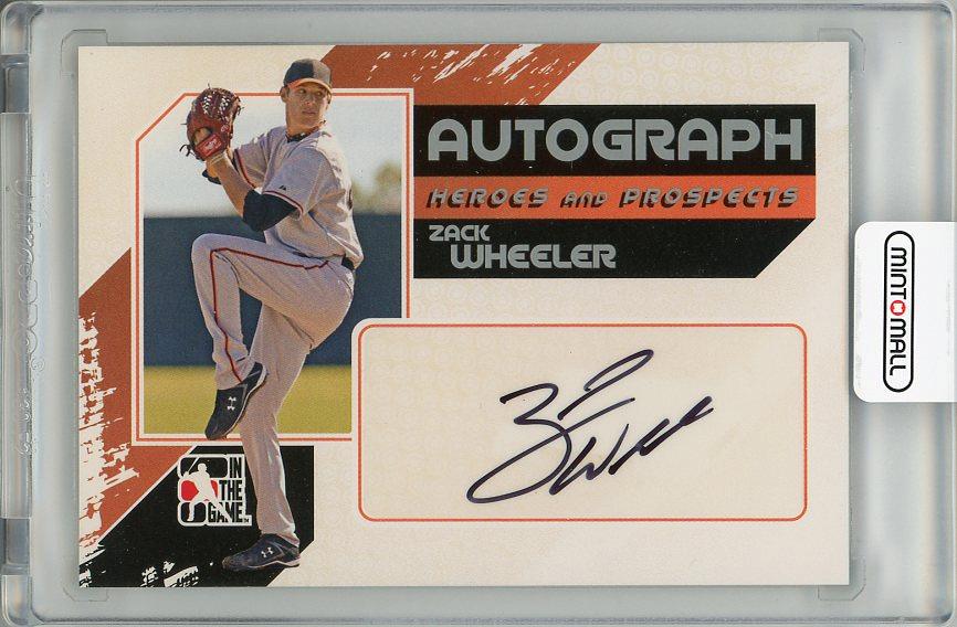 ミントモール / MINT 梅田店 / 2011 IN THE GAME Heroes and Prospects Zack Wheeler ...