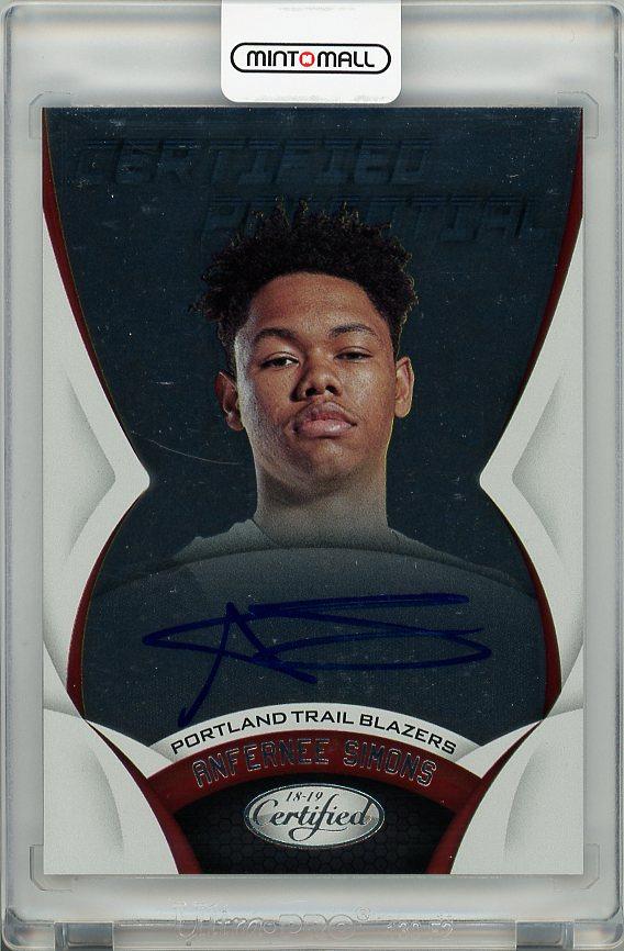 ミントモール / MINT 梅田店 / 【表面若干スレあり】2018-19 PANINI Certified Anfernee Simons ...