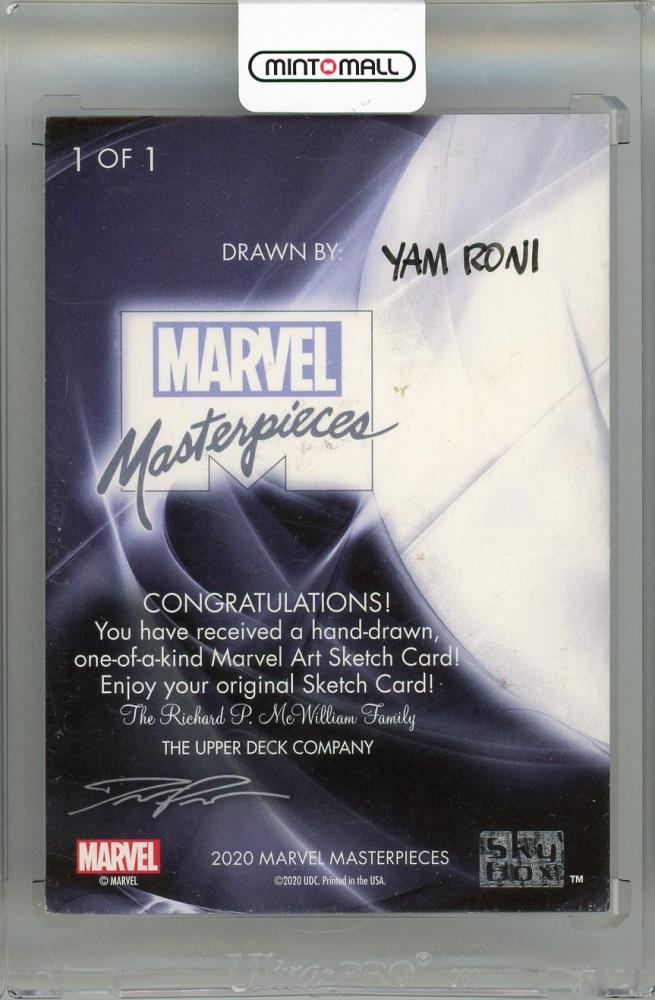 ミントモール / MINT 新宿店 / 2020 UPPER DECK Marvel Masterpieces Sketch Card ...