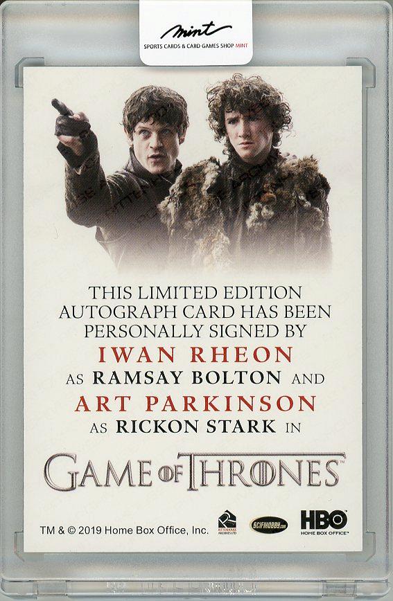 ミントモール / MINT 梅田店 / 2019 RITTENHOUSE Game of Thrones Iwan Rheon (As ...