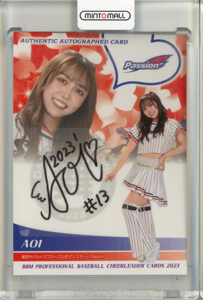 ミントモール / MINT 池袋店 / 2023 BBM DANCING HEROINE -舞- 東京ヤクルト AOI 直筆サインカード 21/90