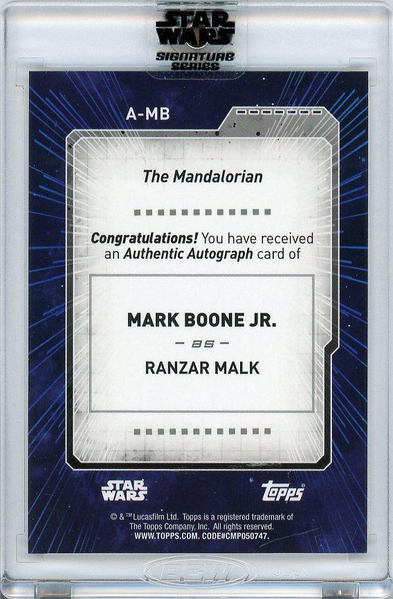 ミントモール / MINT 梅田店 / 2022 TOPPS STAR WARS Signature Series Mark Boone Jr ...
