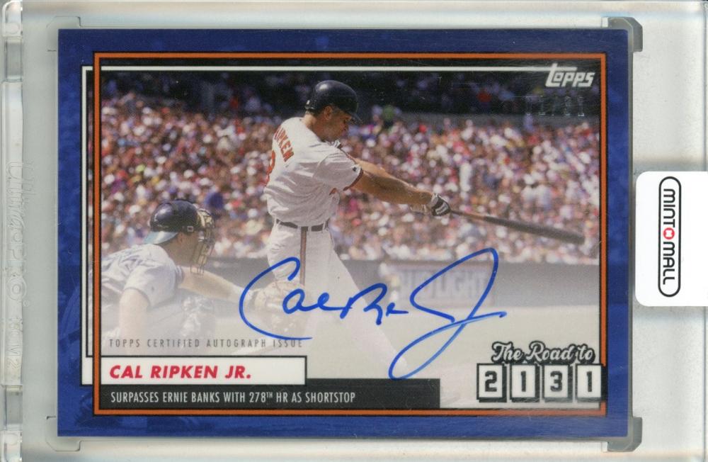 ミントモール / MINT 池袋店 / 2020 Topps X Cal Ripken 2131 Baltimore Orioles Cal ...