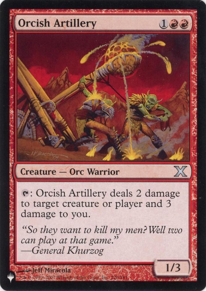 ミントモール / TEAM MINT店 (TCGシングル通販) / 【THE LIST】【ENG】《オーク弩弓隊/Orcish ...