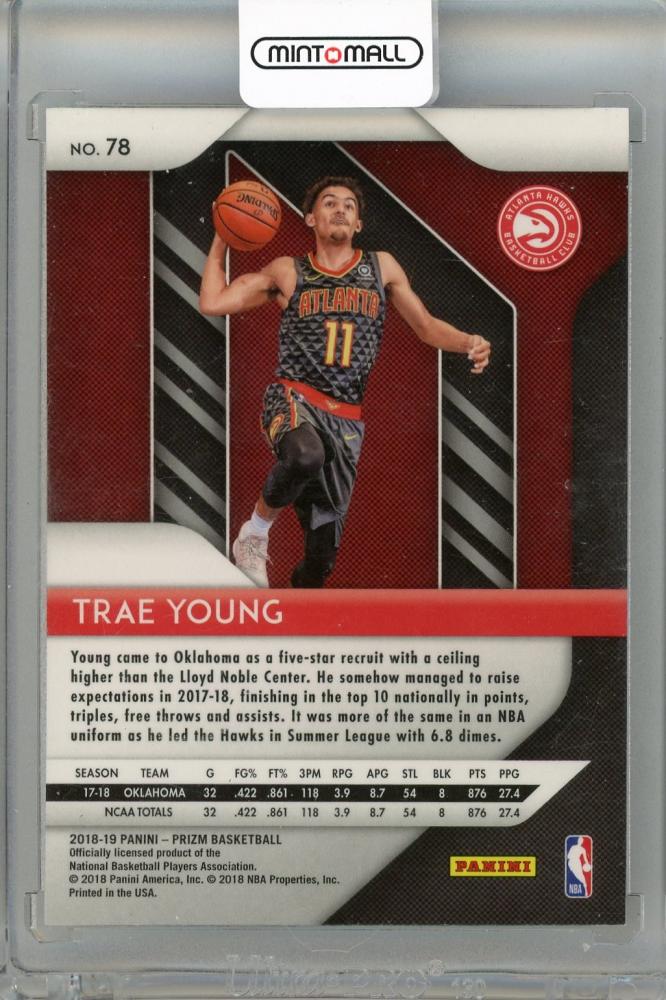 ミントモール / MINT 新宿店 / 2018-19 PANINI Prizm Rookie Card #78 Trae Young ...