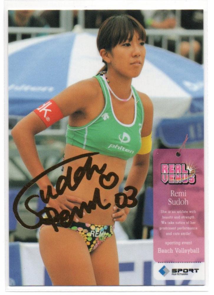 ミントモール / MINT LAB TOKYO店 / 2009 BBM Real Venus ビーチバレー 周藤玲美 金箔サインカード 84/200