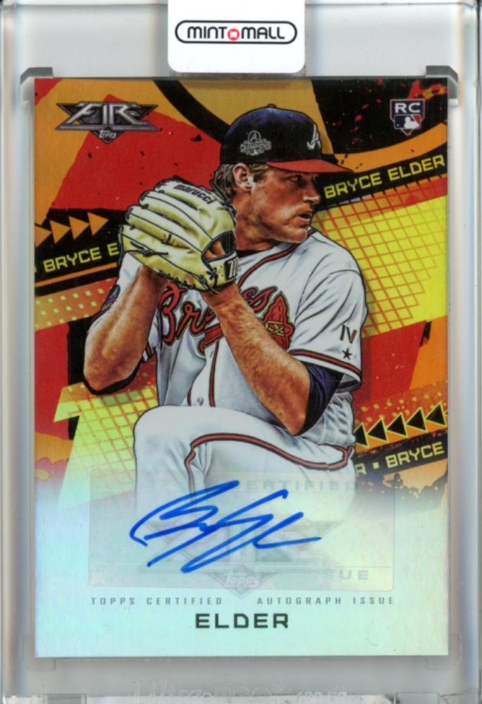 ミントモール / MINT 池袋店 / 2022 Topps Fire Baseball Atlanta Braves Bryce Elder ...