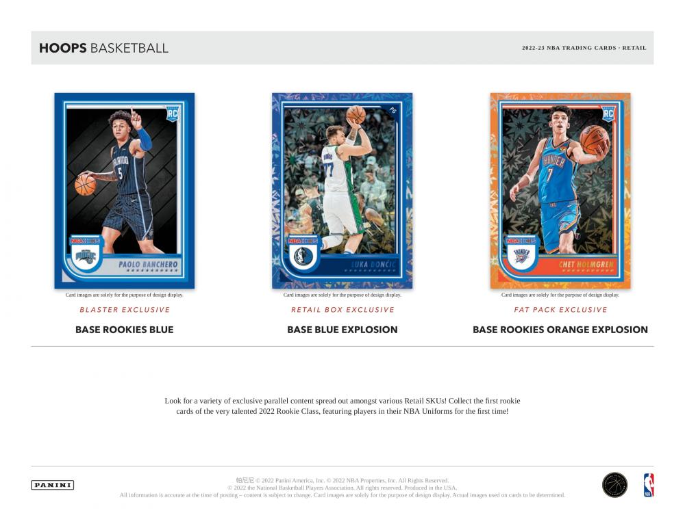 ミントモール / MINT-WEB店 (ボックス通販) / NBA 2022-23 PANINI HOOPS BASKETBALL FAT PACK