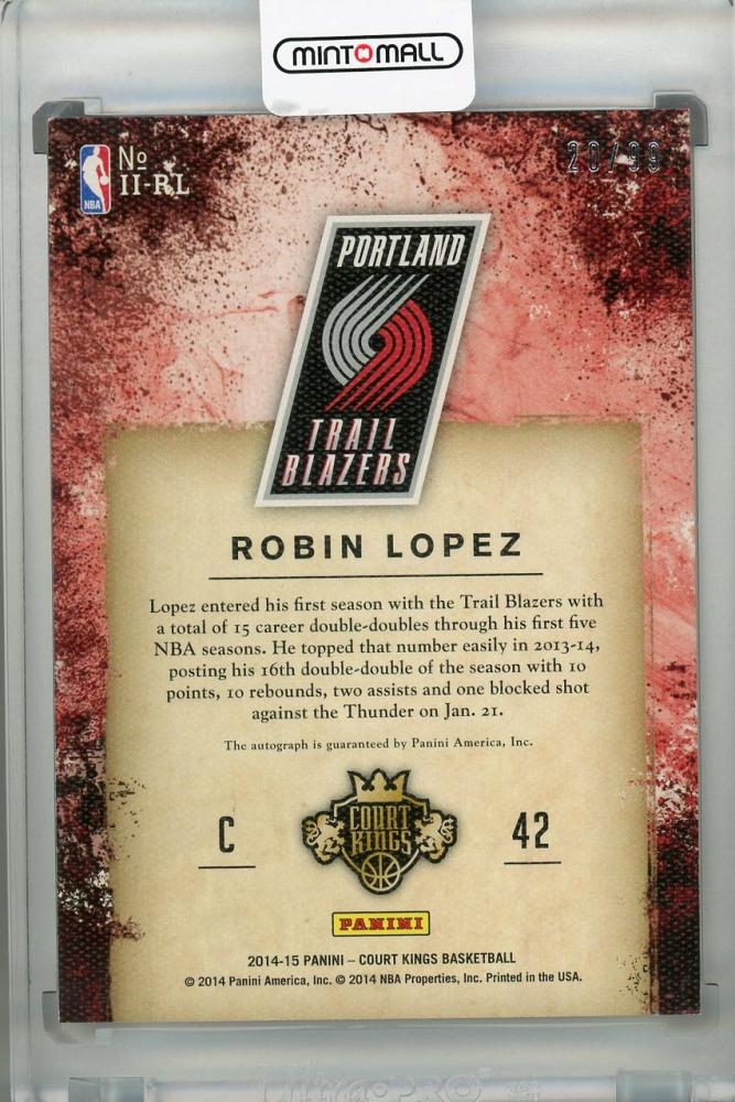 ミントモール / MINT 浦和店 / 2014-15 Panini Court Kings Portland Trail Blazers ...