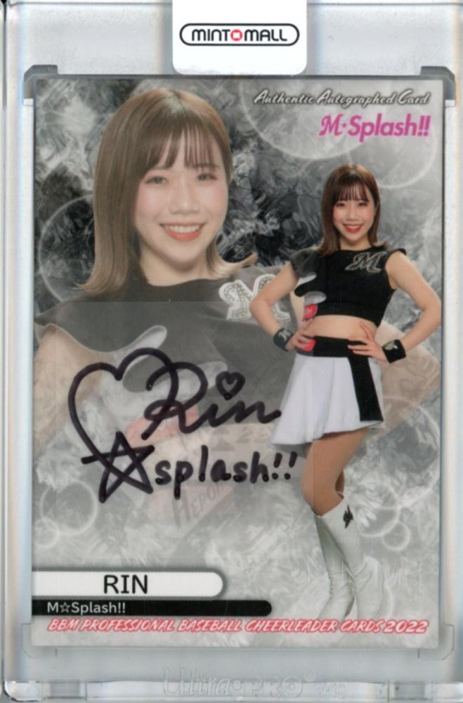 ミントモール / MINT 池袋店 / 2022 BBM チアリーダー Dancing Heroine-華- 千葉ロッテ RIN 直筆サインカード 55/90