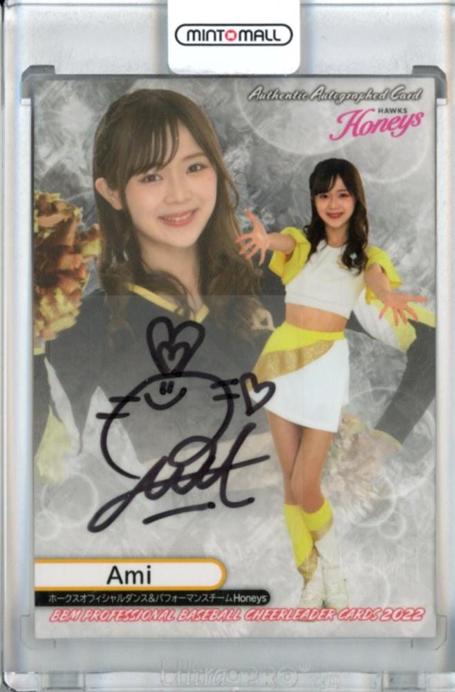ミントモール / MINT 池袋店 / 2022 BBM チアリーダー Dancing Heroine-華- 福岡ソフトバンク Ami 直筆サインカード 16/90
