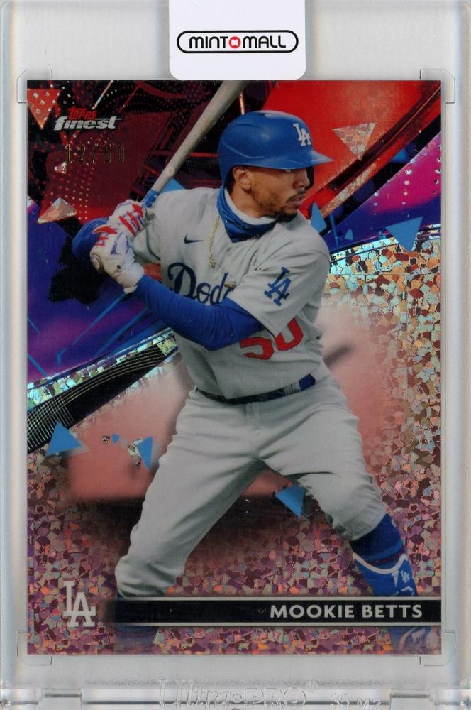 ミントモール / MINT 千葉店 / 2021 Topps Finest Mookie Betts Rose Gold Mini ...