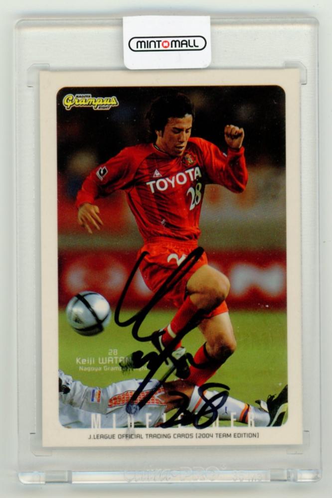 ミントモール / MINT LAB TOKYO店 / 2004 Jリーグ チームエディション 名古屋グランパスエイト 渡邊圭二 直筆サイン ...