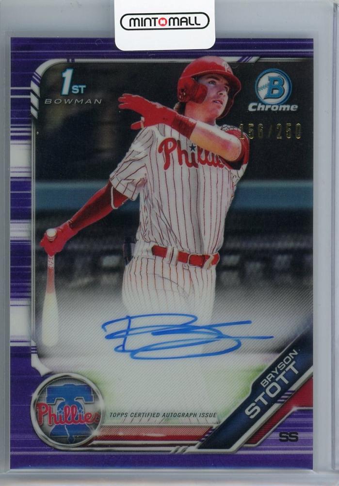 ミントモール / MINT 浦和店 / 2019 Topps Bowman Draft Philadelphia Phillies Bryson Stott Chrome Draft ...