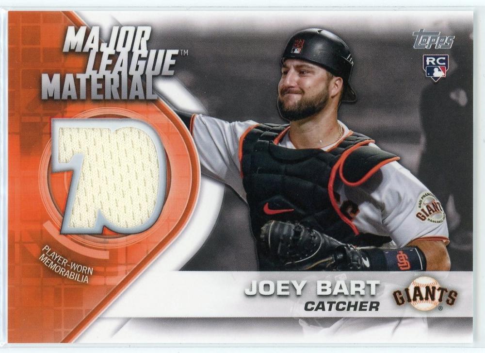 ミントモール / MINT 新宿店 / 2021 TOPPS UPDATE Major League Material Relics / Joey Bart San Francisco Giants