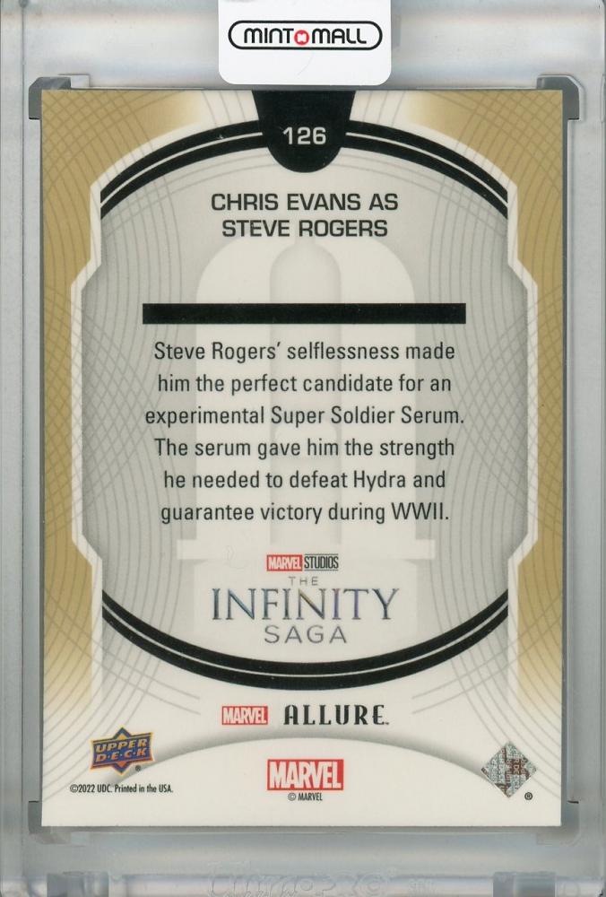 ミントモール / MINT 浦和店 / 2022 Upper Deck Marvel Allure Chris Evans as ...