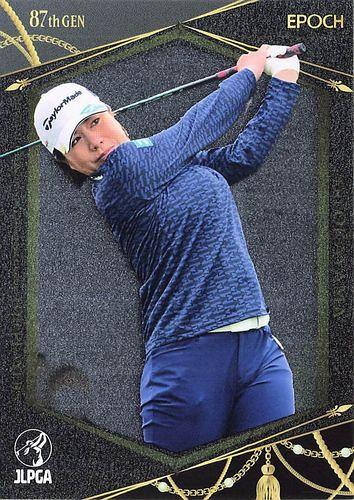 ミントモール / MINT BASE店 / 2023 エポック JLPGA 日本女子ゴルフ協会 オフィシャルトレーディングカード TOP PLAYERS #80 岡山絵里 レギュラーカード