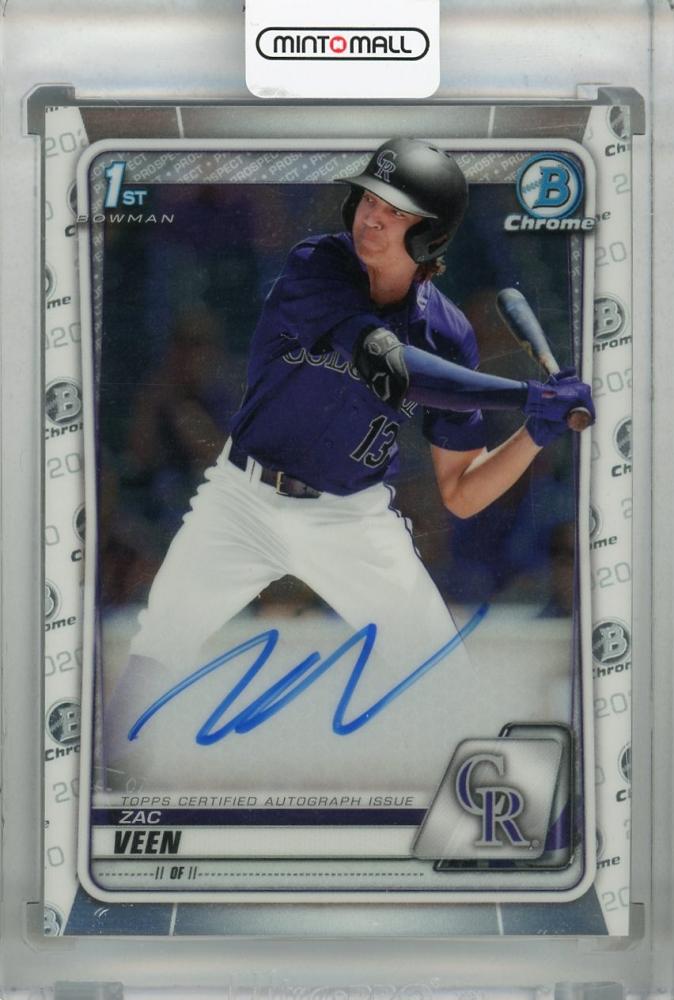 ミントモール / MINT 浦和店 / 2020 Topps Bowman Draft Colorado Rockies Zac Veen ...