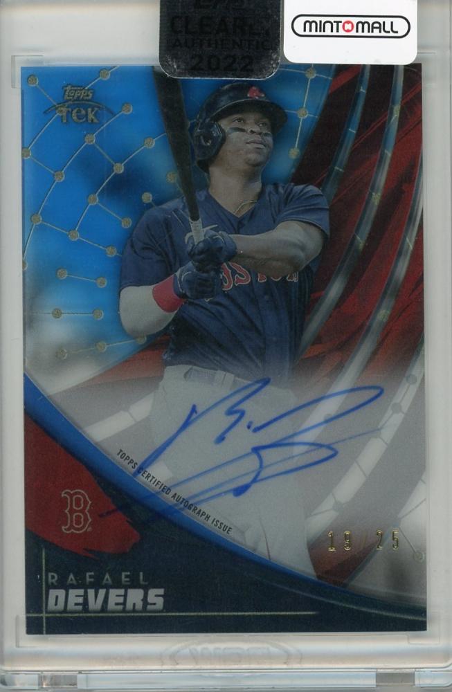 ミントモール / MINT 浦和店 / 2022 Topps Clearly Authentic Boston Red Sox Rafael Devers Topps Tek ...