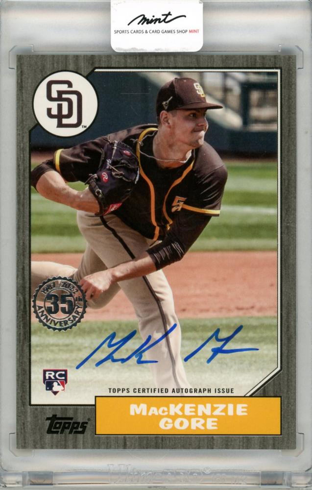 ミントモール / MINT 三宮店 / 2022 Topps MacKenzie Gore Autographs RC 186/199