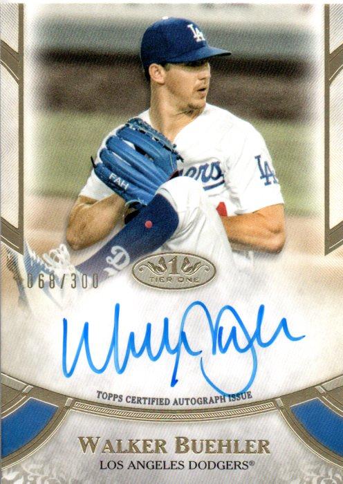 ミントモール / MINT 梅田店 / 2021 TOPPS Tier One Walker Buehler Autograph 068/300