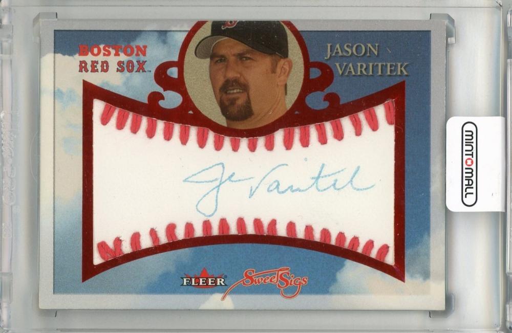 ミントモール / MINT 新宿店 / 2004 Fleer Sweet Sigs Autograph Red #SG-JV / Jason Varitek Boston Red Sox ...