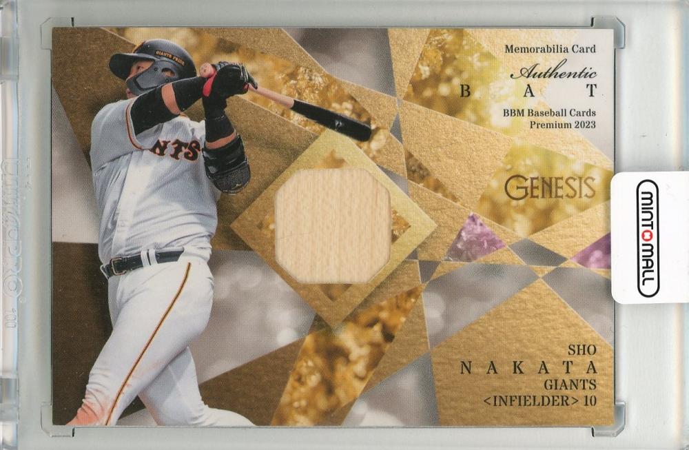 ミントモール / MINT 新宿店 / 2023 BBM GENESIS 読売ジャイアンツ バットカード / 中田翔 【003/200】