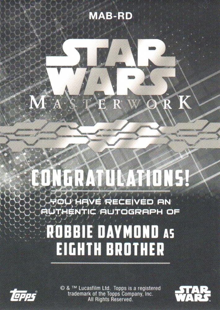ミントモール / MINT 三宮店 / 2017 Star Wars Masterwork Robbie Daymond as Eighth ...