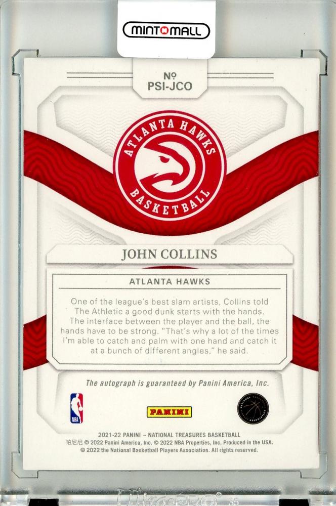 ミントモール / MINT 立川店 / 2021-22 Panini National Tresures John Collins ...