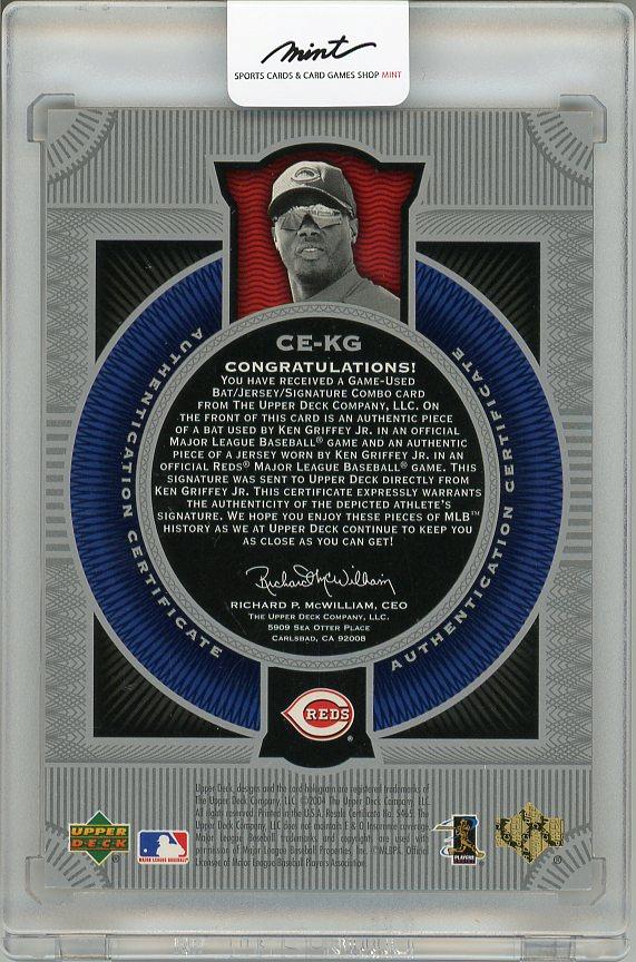 ミントモール / MINT 梅田店 / 2004 UPPER DECK Etchings Ken Griffey Jr. Autograph ...