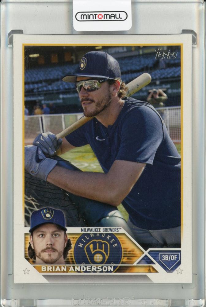 ミントモール / MINT 池袋店 / 2022 Topps Update Milwaukee Brewers Brian Anderson ...