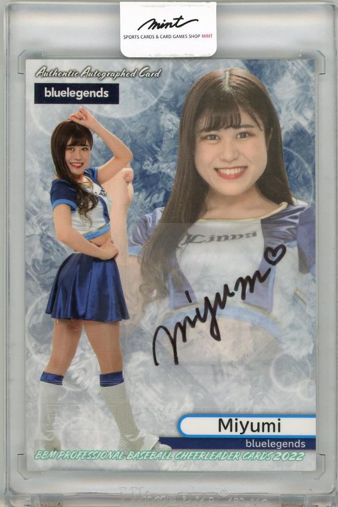 ミントモール / MINT 三宮店 / BBM 2022 DANCING HEROINE 舞 Miyumi 直筆サインカード 67/90