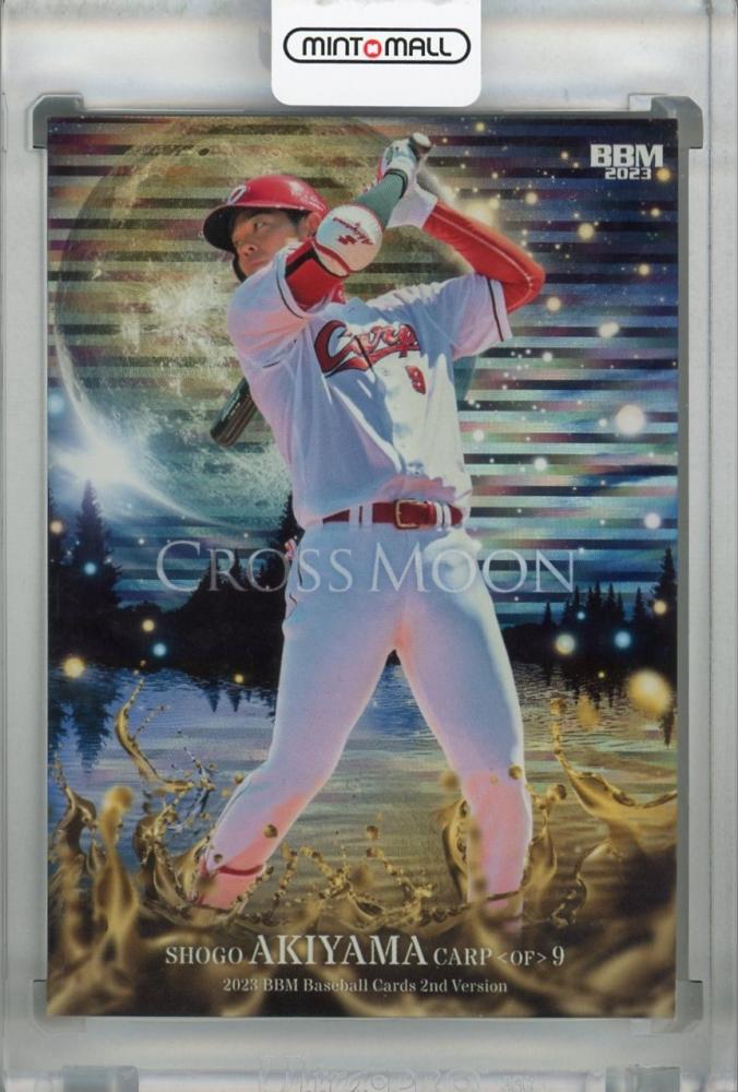 ミントモール / MINT 浦和店 / 2023 BBM 2nd version 広島東洋カープ 秋山翔吾 CROSS MOON ホロ版(パラレル版) 014/100