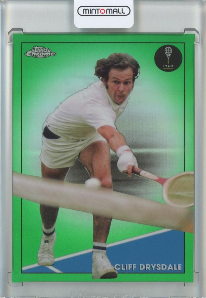 ミントモール / MINT 池袋店 / 2021 Topps Chrome Tennis Cliff Drysdale #20 Green ...