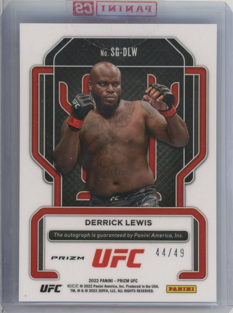 ミントモール / MINT 吉祥寺店 / 2022 PANINI Prizm UFC Derrick Lewis Signatures ...