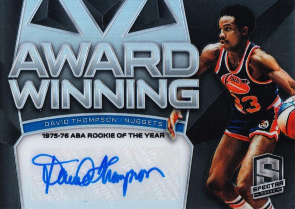 ミントモール / MINT 札幌店 / 2018-19 PANINI Spectra David Thompson Award-Winning ...