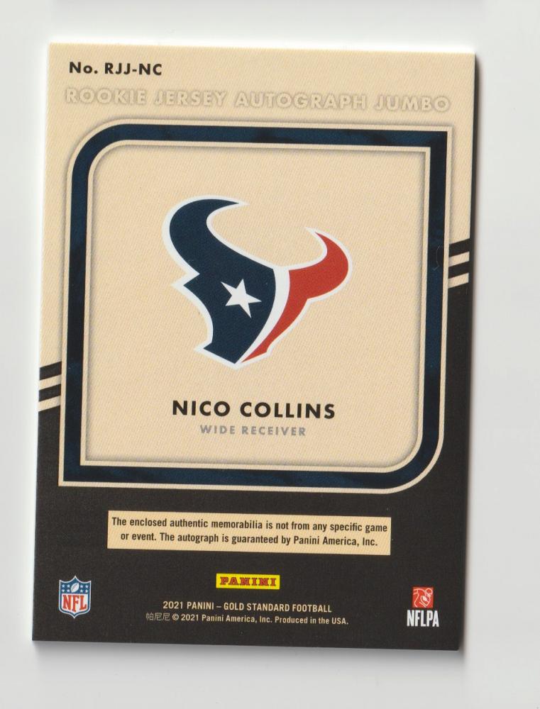 ミントモール / MINT 新宿店 / 2021 PANINI Gold Standard Rookie Jersey Autograph ...