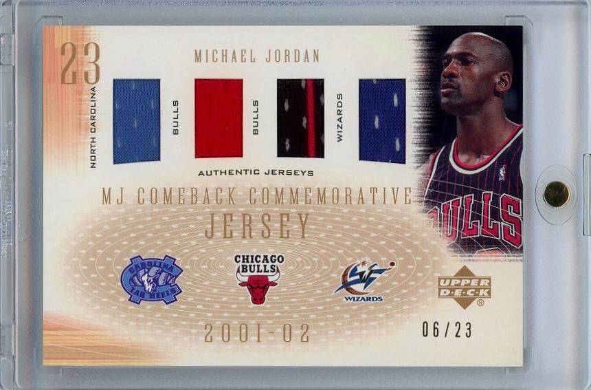 ミントモール / MINT 千葉店 / 2001-02 Upper Deck MJ's Back Michael Jordan Jerseys ...