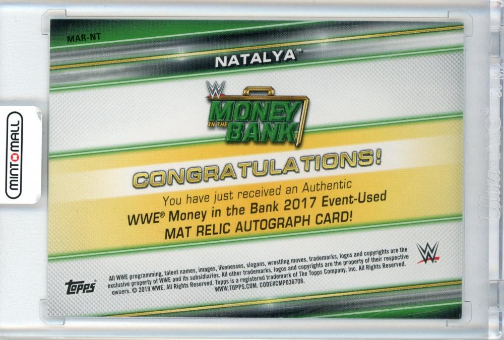 ミントモール / MINT 広島店 / 2019 Topps WWE Money In The Bank Wrestling Natalya ...