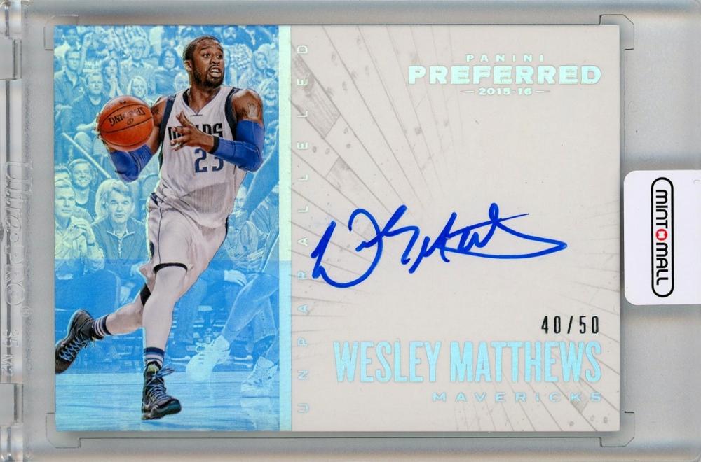 ミントモール / MINT 千葉店 / 2015-16 Panini Preferred Wesley Matthews ...