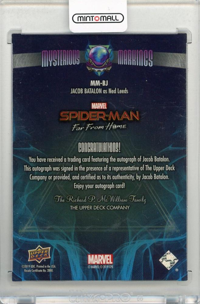 ミントモール / MINT 新宿店 / 2019 UPPER DECK Spider-Man Far from Home Mysterious ...