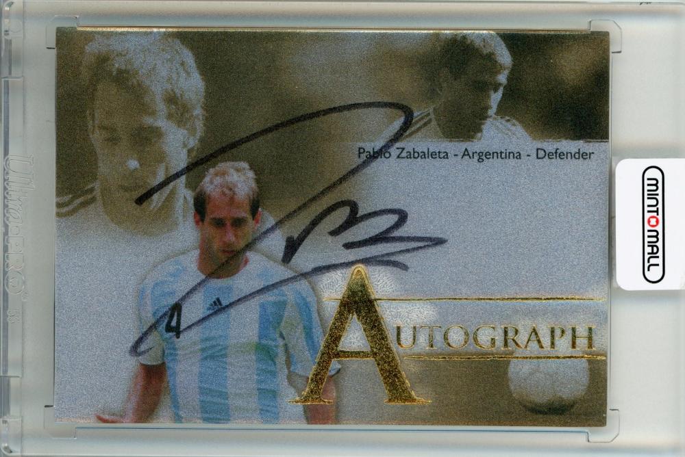 ミントモール / MINT 仙台店 / 2012 Futera World Football Unique Pablo Zabaleta ...