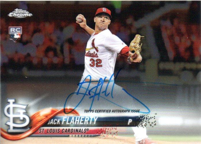 ミントモール / MINT 梅田店 / 2018 TOPPS Chrome Jack Flaherty Autograph (RC)